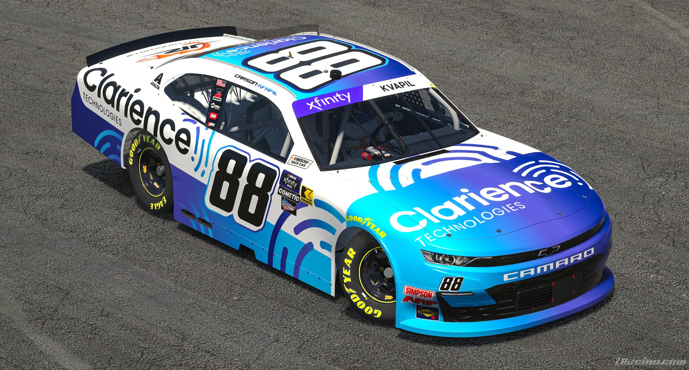 2024 Carson Kvapil Clarience Technologies Camaro by Ryan A Williams ...