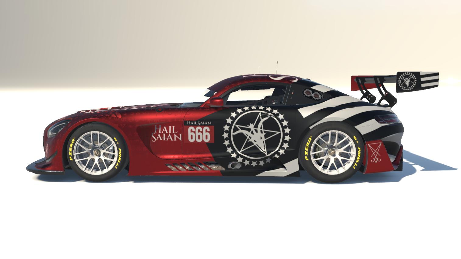 "HAIL SAtAN" RD Mercedes-AMG GT3 2020 by Carson C. - Trading Paints
