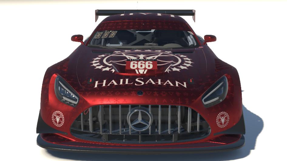"HAIL SAtAN" RD Mercedes-AMG GT3 2020 by Carson C. - Trading Paints