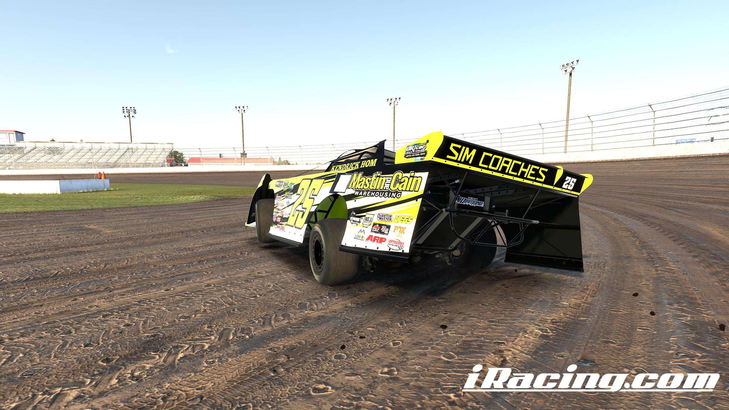 #25 Forged Ironworks Limited Late Model Mustang by Kendrick Hom ...