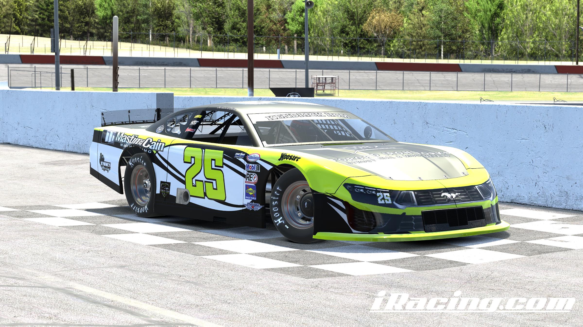 Forged Ironworks Ford Super Late Model Sim stamp by Kendrick Hom ...