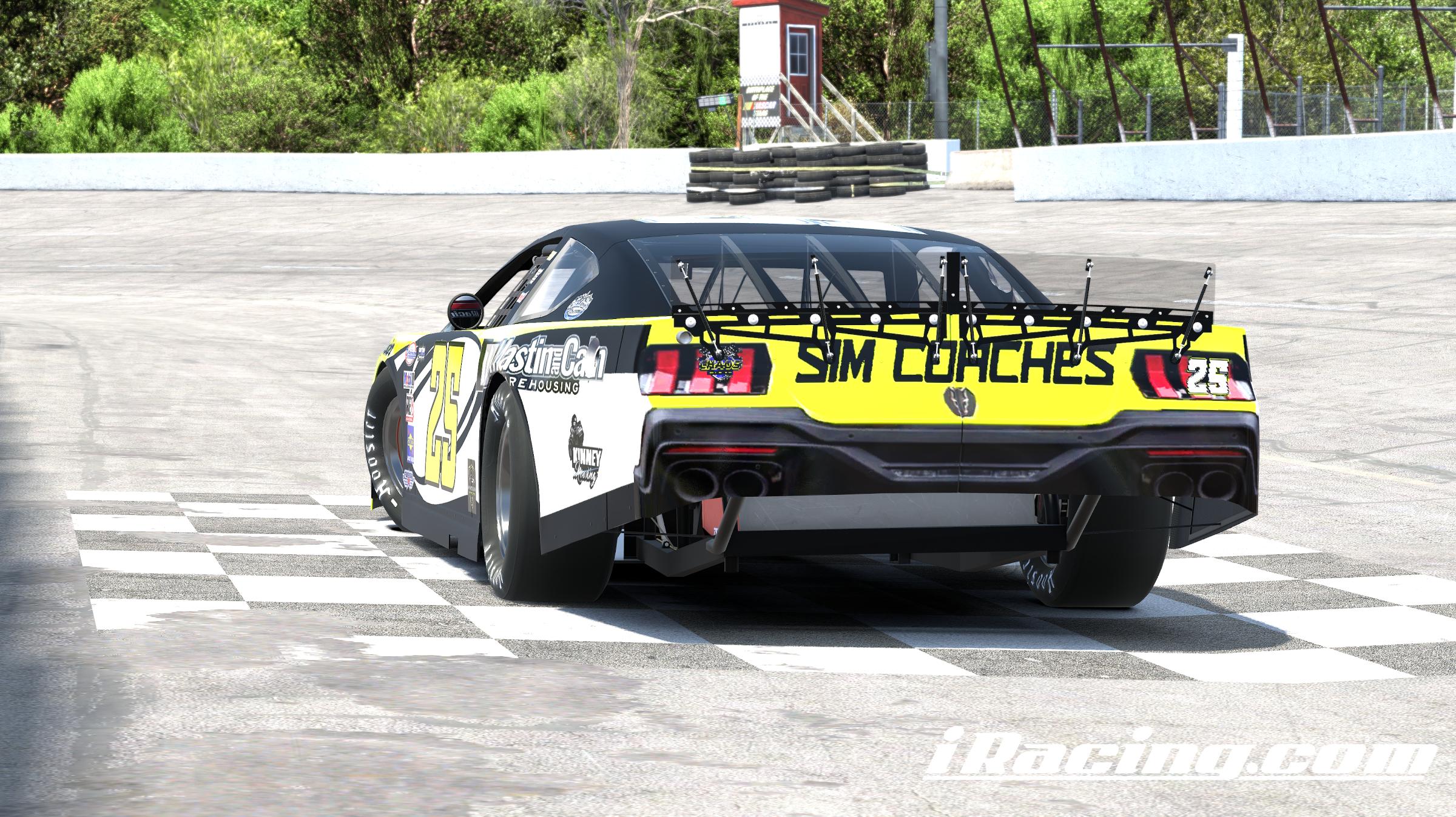 Forged Ironworks Ford Super Late Model Sim stamp by Kendrick Hom ...