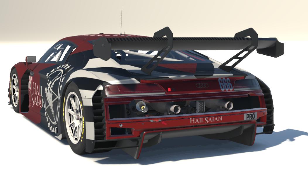 "HAIL SAtAN" RD Audi R8 LMS EVO II GT3 by Carson C. - Trading Paints