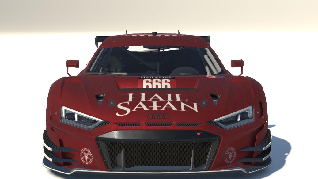 "HAIL SAtAN" RD Audi R8 LMS EVO II GT3 by Carson C. - Trading Paints