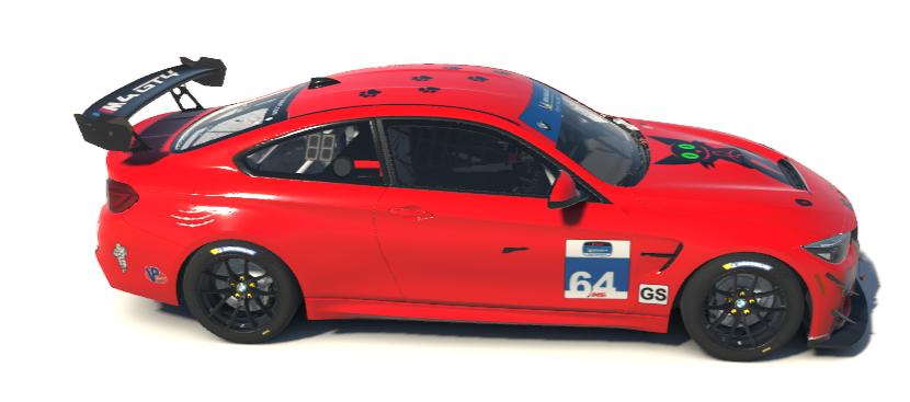 BMW M4 GT4 Sinister cats livery by Guy Robertson - Trading Paints
