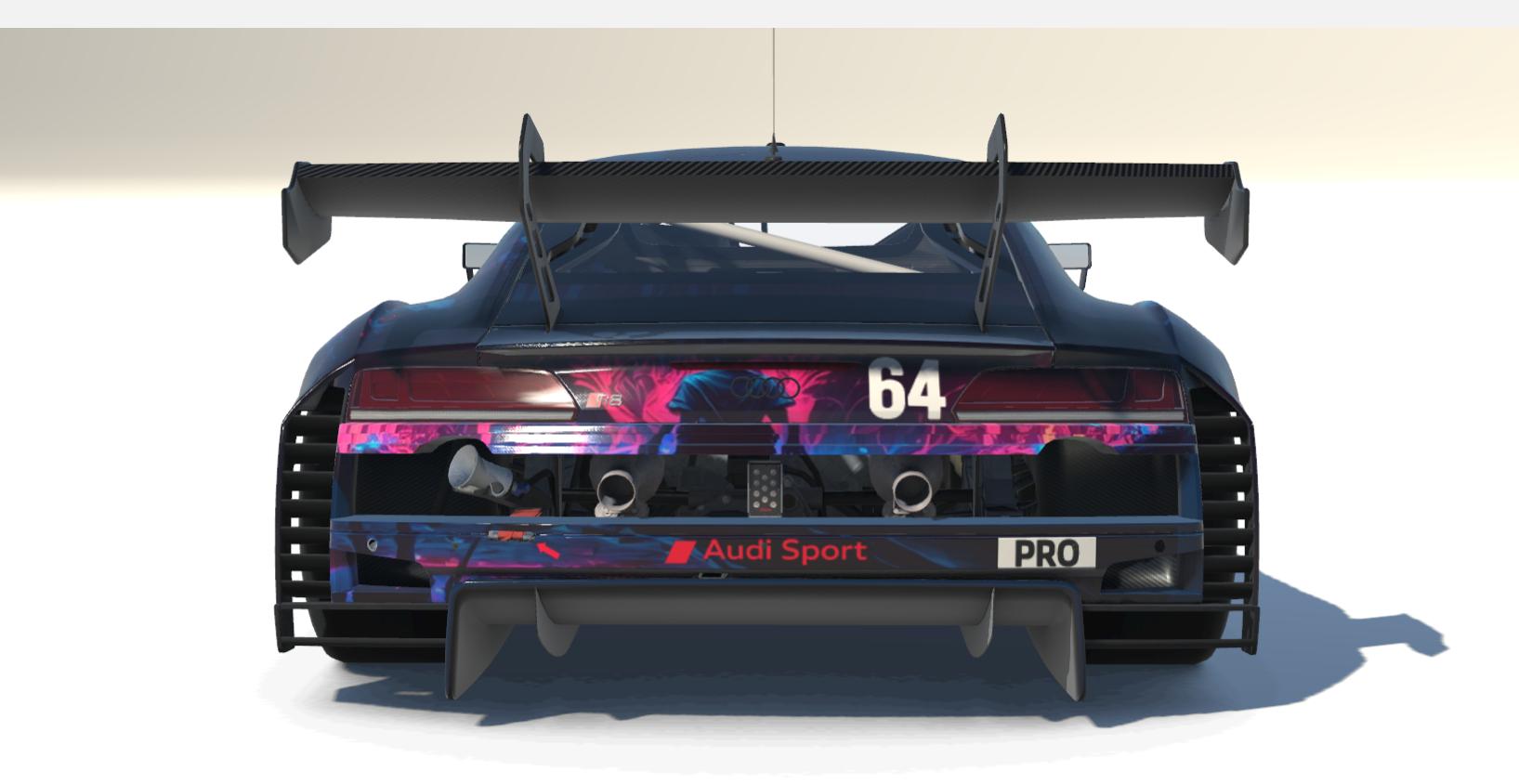 Audi R8 LMS EVO II GT3 Aliens have landed livery by Guy Robertson ...