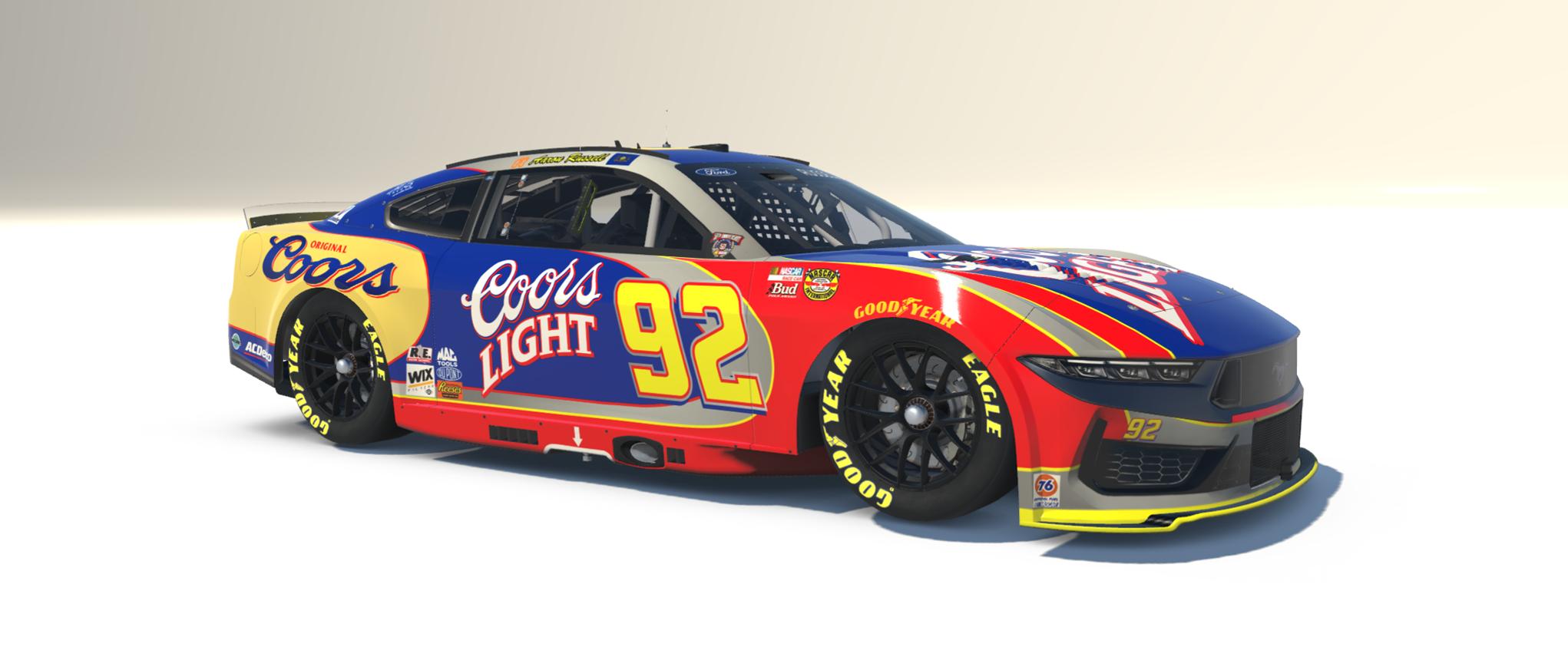 Aaron Russell 2024 Coors Throwback CN by Aaron Russell - Trading Paints