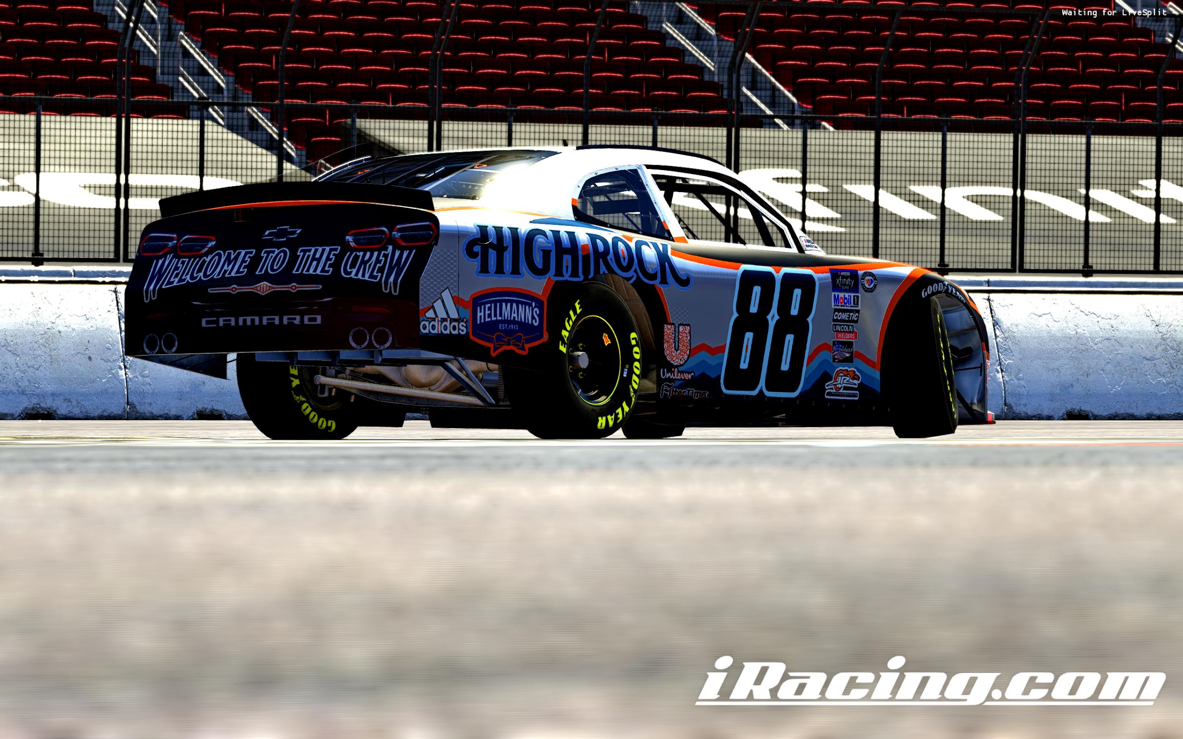 Fictional 88 Dale Jr High Rock Xfinity Camaro by Jeff Slaughter ...