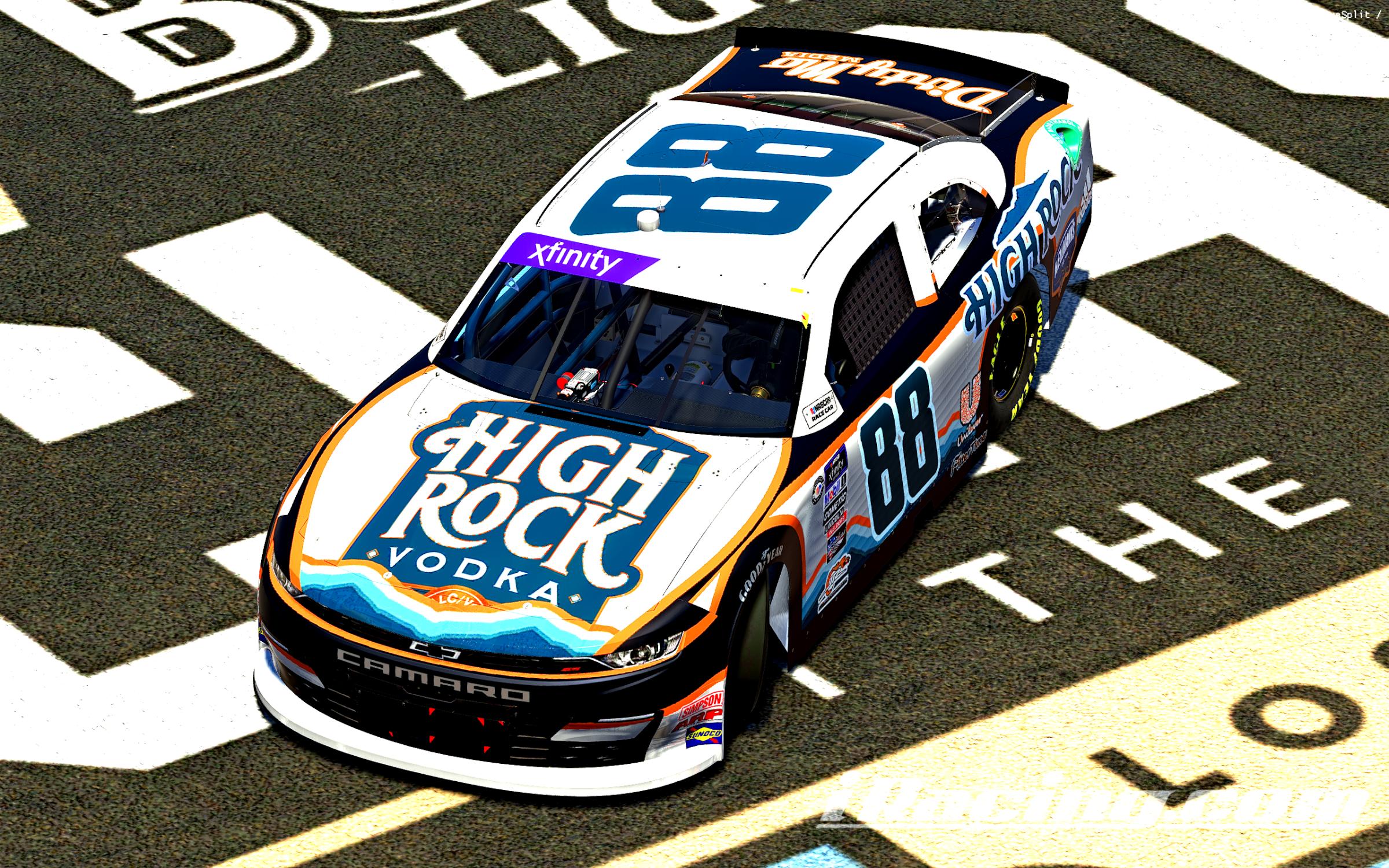 Fictional 88 Dale Jr High Rock Xfinity Camaro by Jeff Slaughter ...