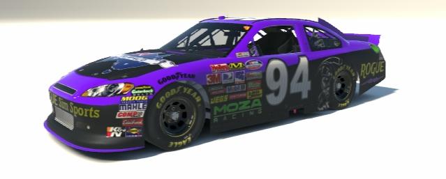 Chev Impala COT 2009 Nascar ROGUE PURPLE by Rick Vincent - Trading Paints