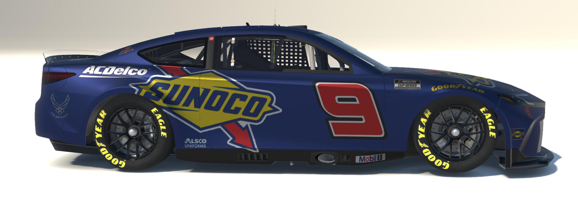 sunoco no number with spec map by Roger S. - Trading Paints