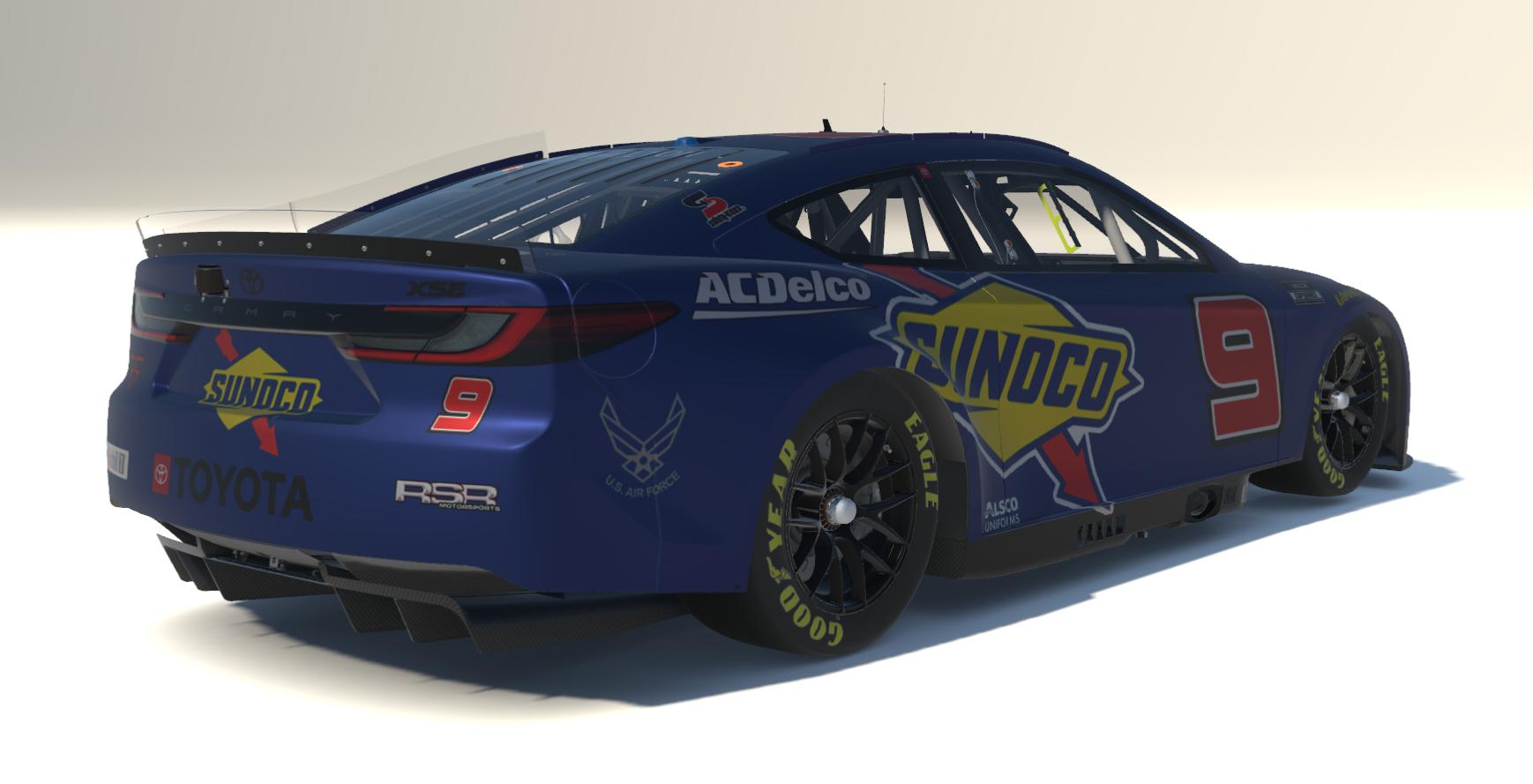 sunoco no number with spec map by Roger S. - Trading Paints