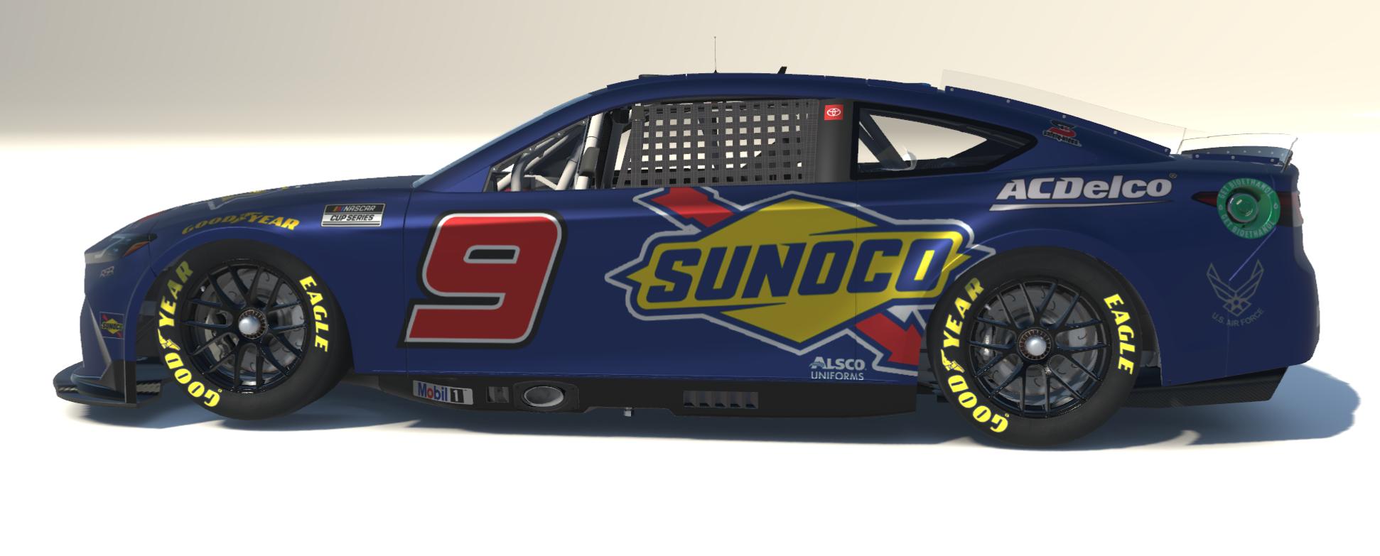 sunoco no number with spec map by Roger S. - Trading Paints
