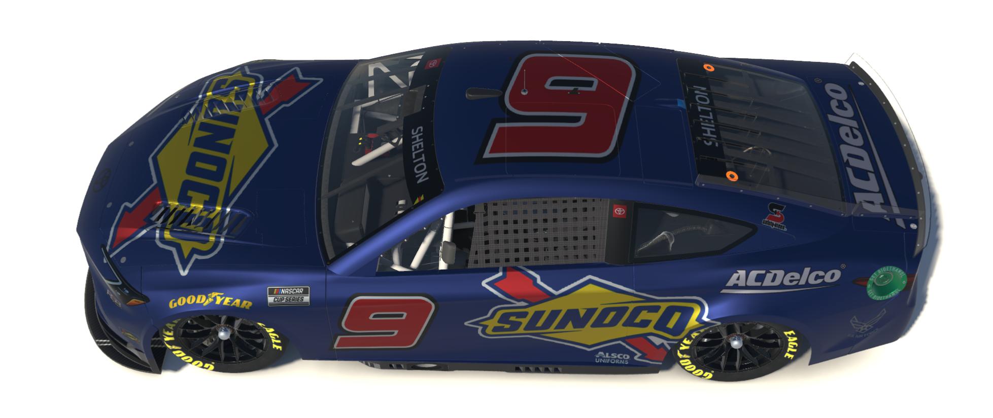 sunoco no number with spec map by Roger S. - Trading Paints