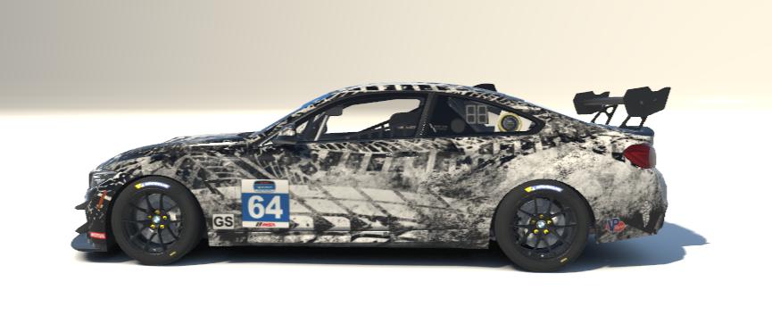 BMW M4 GT4 Tread livery by Guy Robertson - Trading Paints