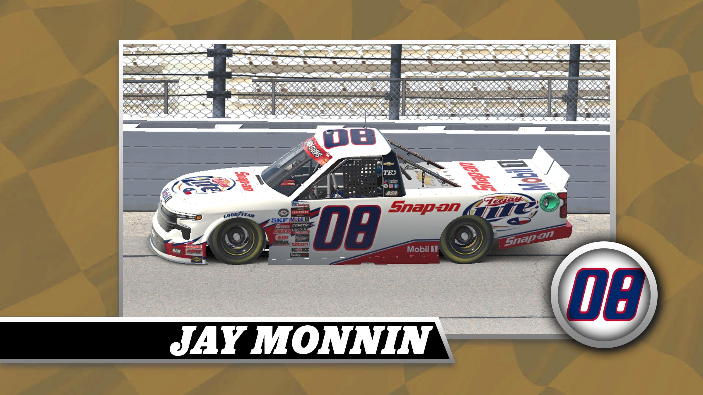 #08 - Jay Monnin - RSR - Ronnie Sizemore Racing - Teejay LITE / SnapOn ...
