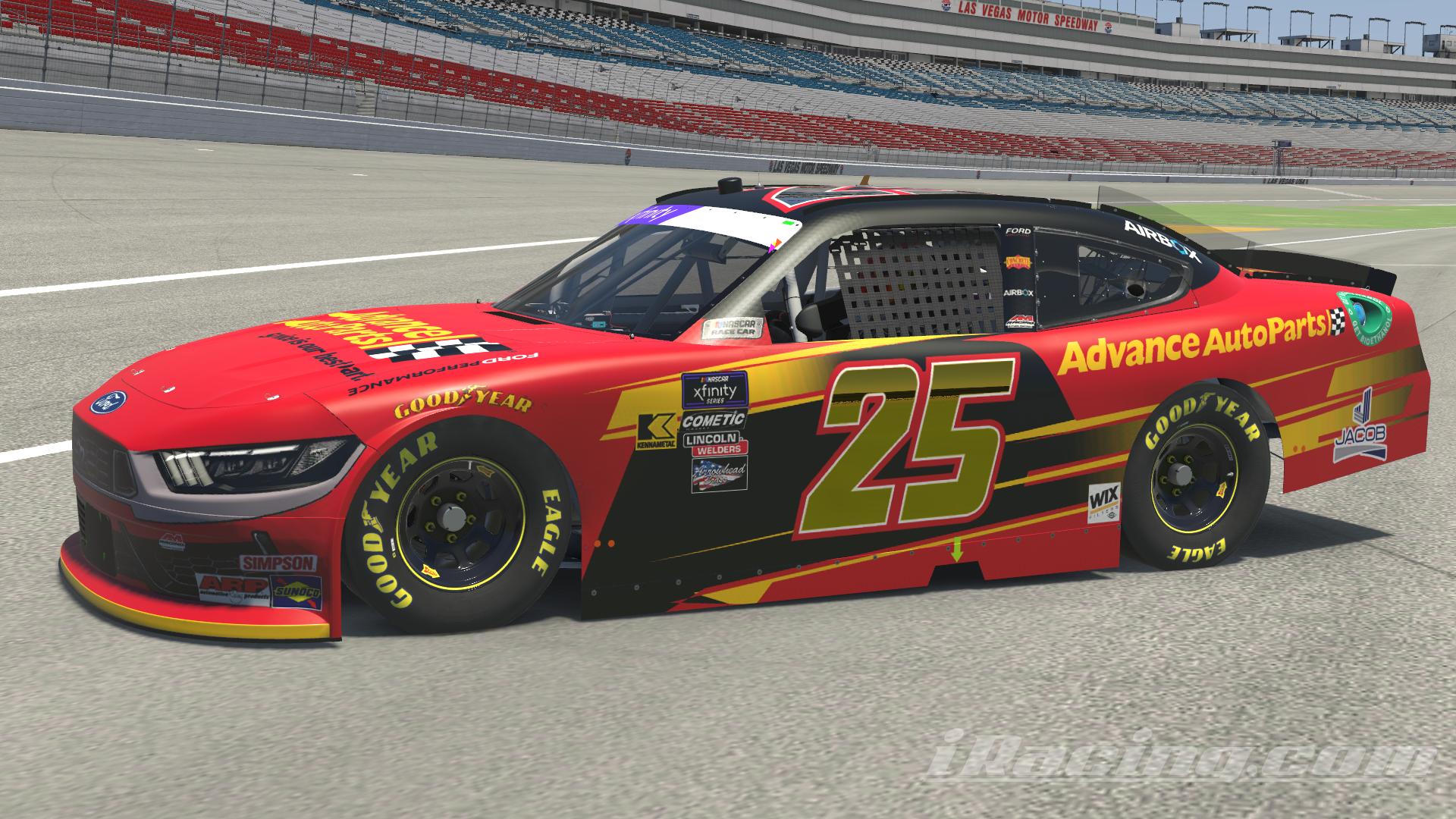 AM Racing Advance Auto Parts Mustang by Matthew Meyer3 - Trading Paints
