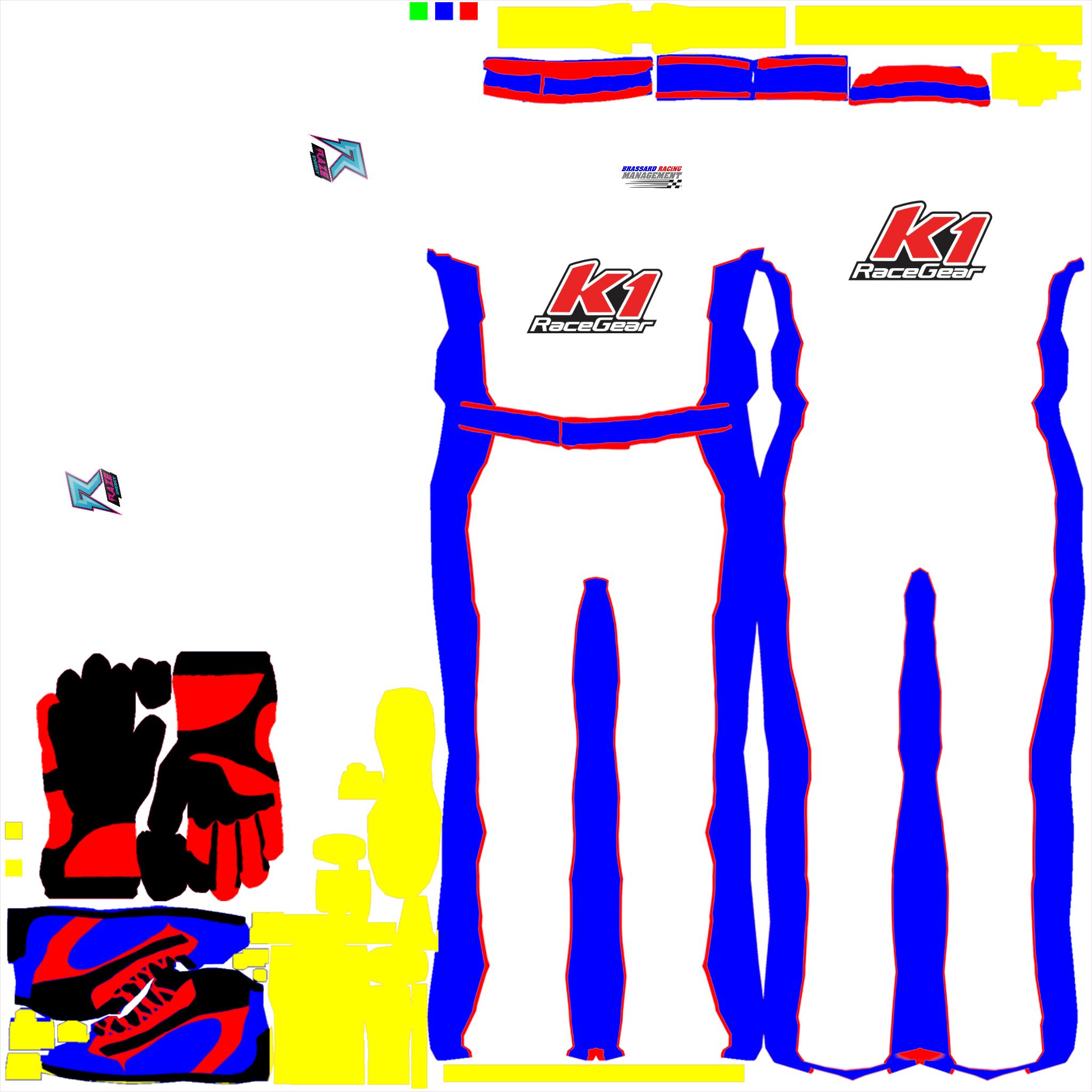 2024 BR FIRESUIT by John Brassard - Trading Paints