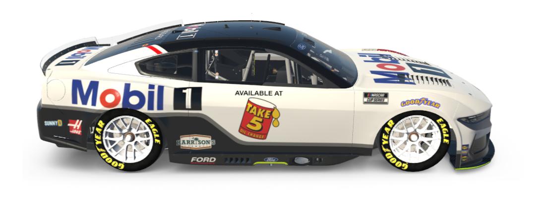 Josh Berry Mobil 1 NextGen Ford Mustang - No Number by Brian Bussard ...