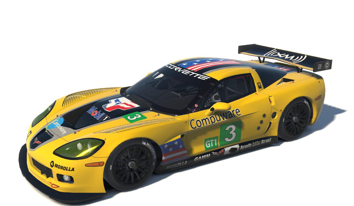 American Made Corvette C6.R by Pat Gabriel - Trading Paints