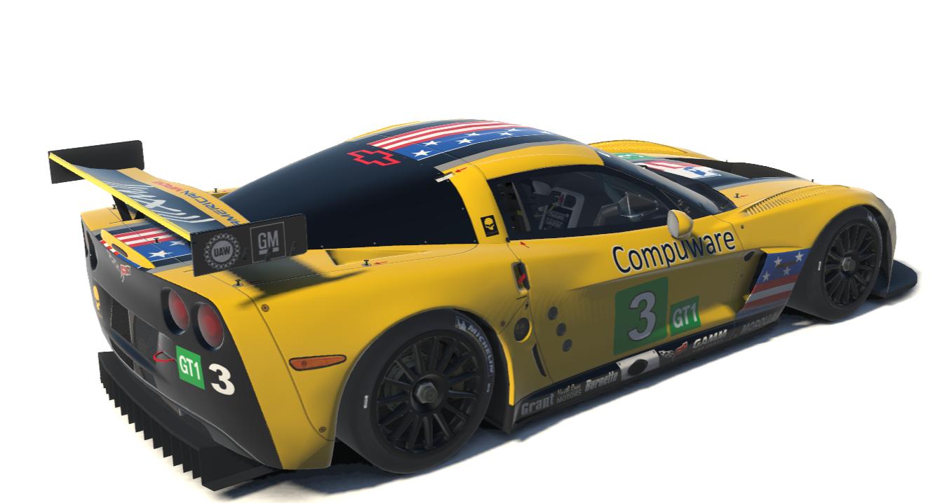 American Made Corvette C6.R by Pat Gabriel - Trading Paints