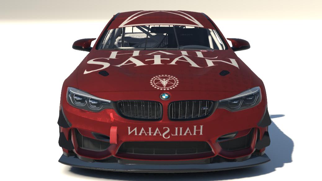 "HAIL SAtAN" RD BMW M4 GT4 by Carson C. - Trading Paints
