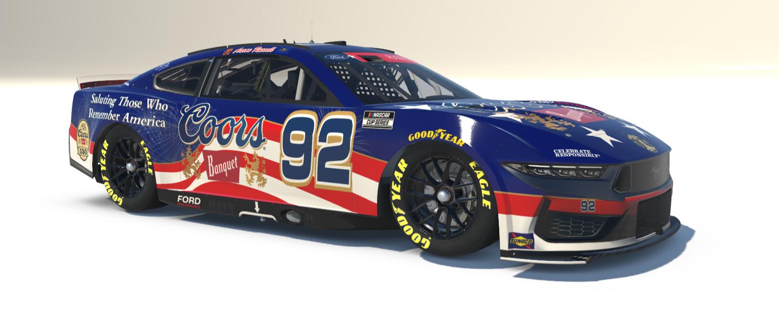 Aaron Russell 2024 Coca Cola 600 NN by Aaron Russell - Trading Paints