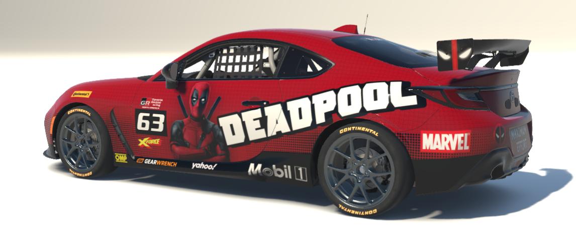 Deadpool - GR86 by John Rubino - Trading Paints