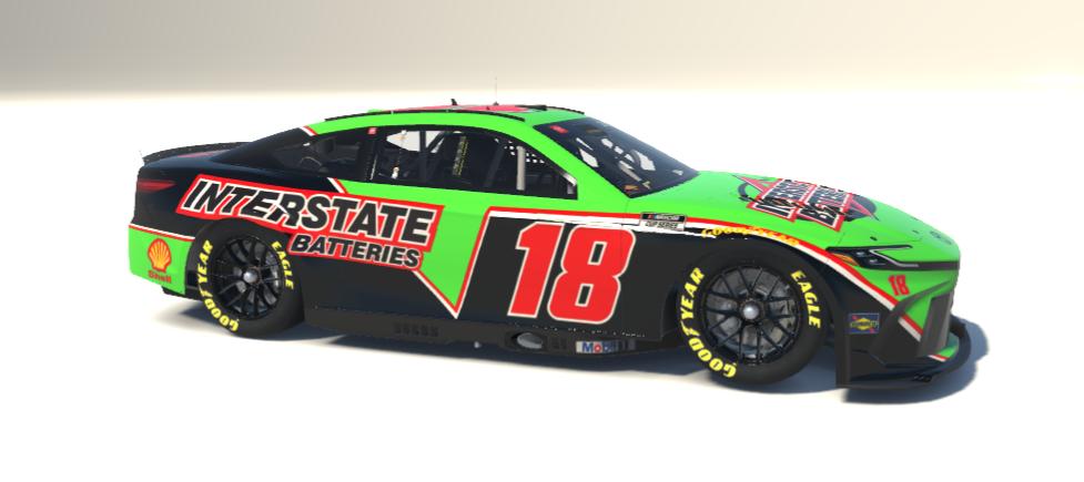 Kyle Busch throwback camry by Michael Gervy - Trading Paints