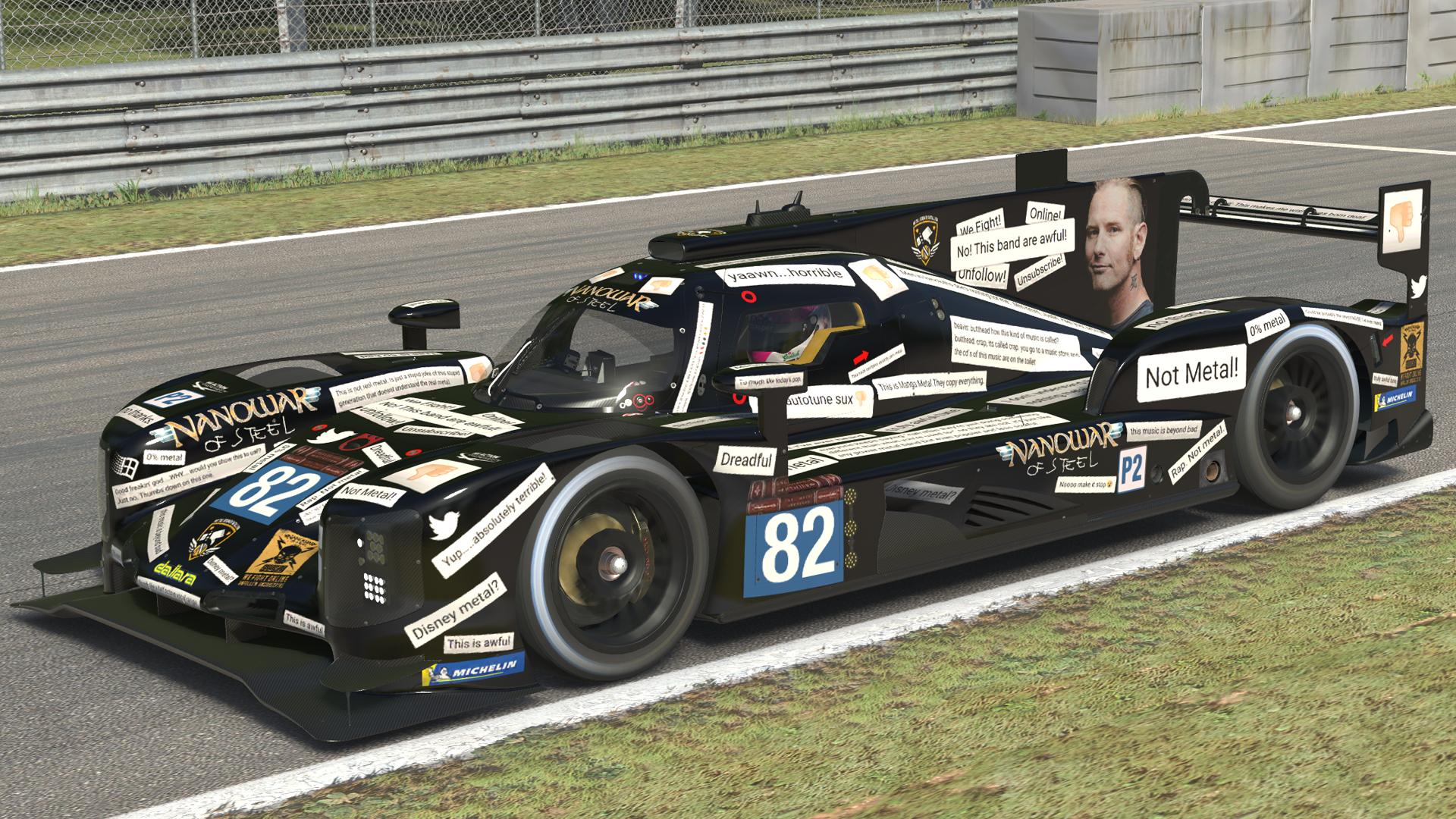 Metal Boomer Batallion Dallara P217 by Jasper De Jong - Trading Paints