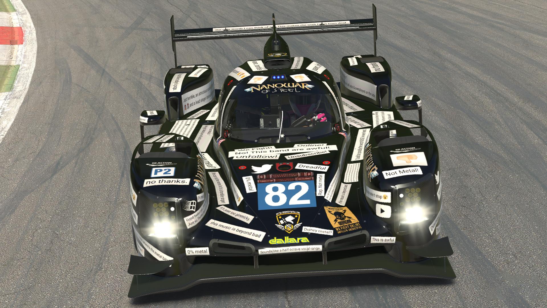 Metal Boomer Batallion Dallara P217 by Jasper De Jong - Trading Paints