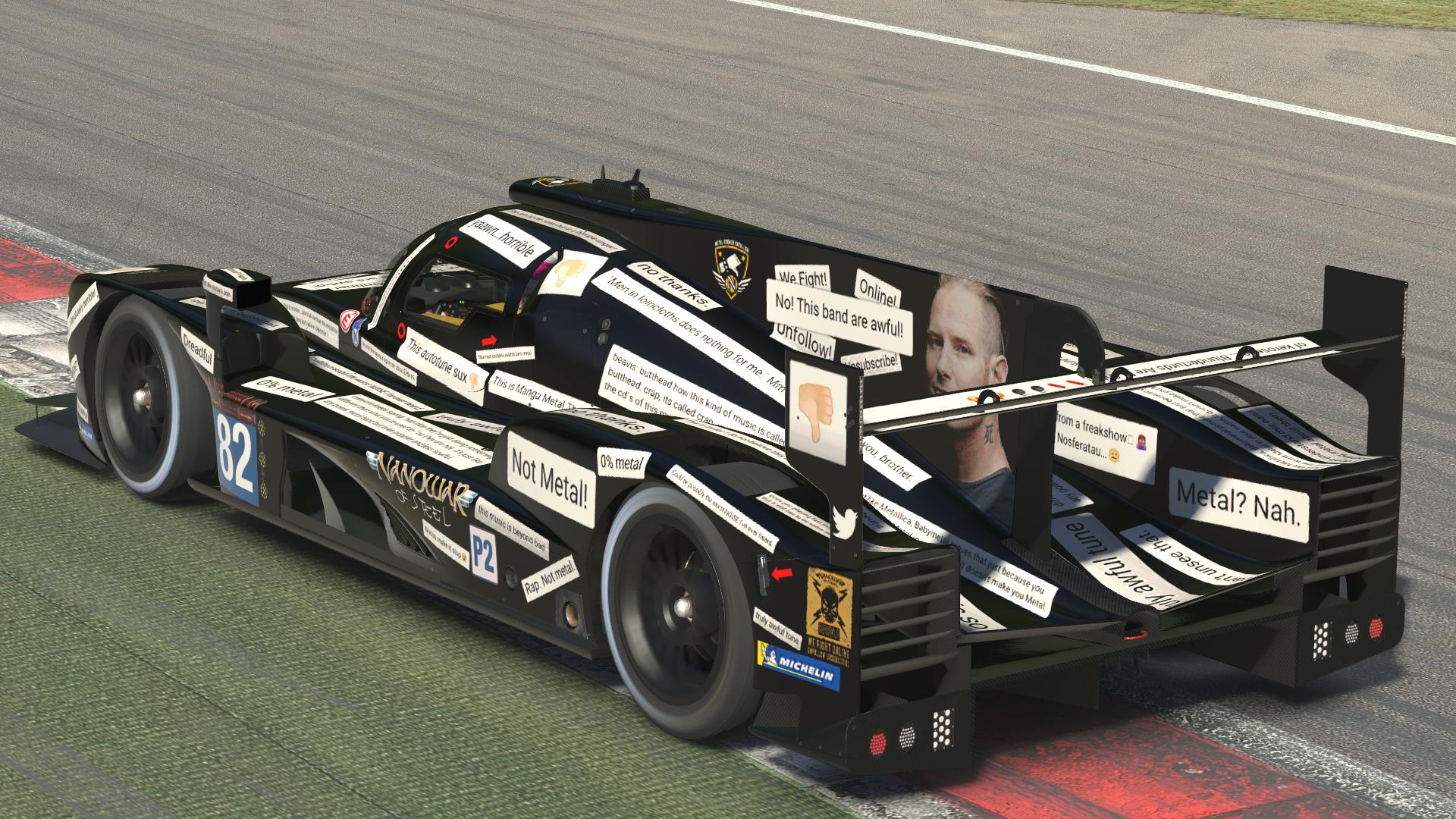 Metal Boomer Batallion Dallara P217 by Jasper De Jong - Trading Paints