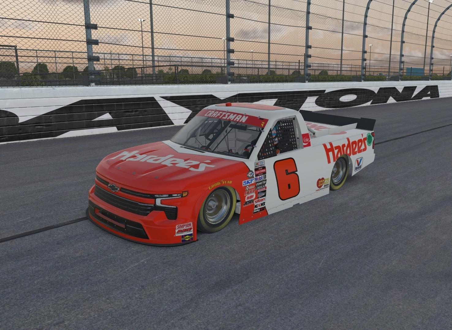 Hardees Silverado Throwback by Caleb Pocock - Trading Paints