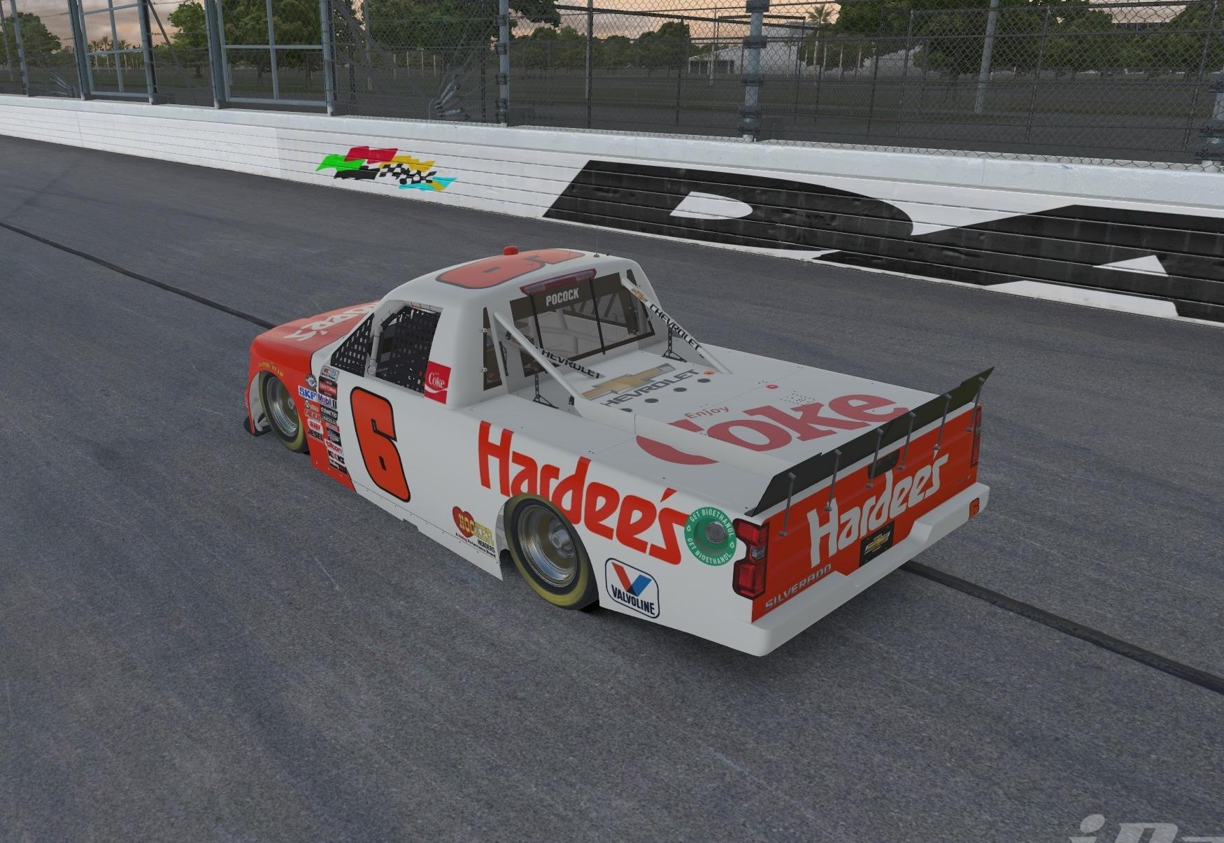 Hardees Silverado Throwback by Caleb Pocock - Trading Paints