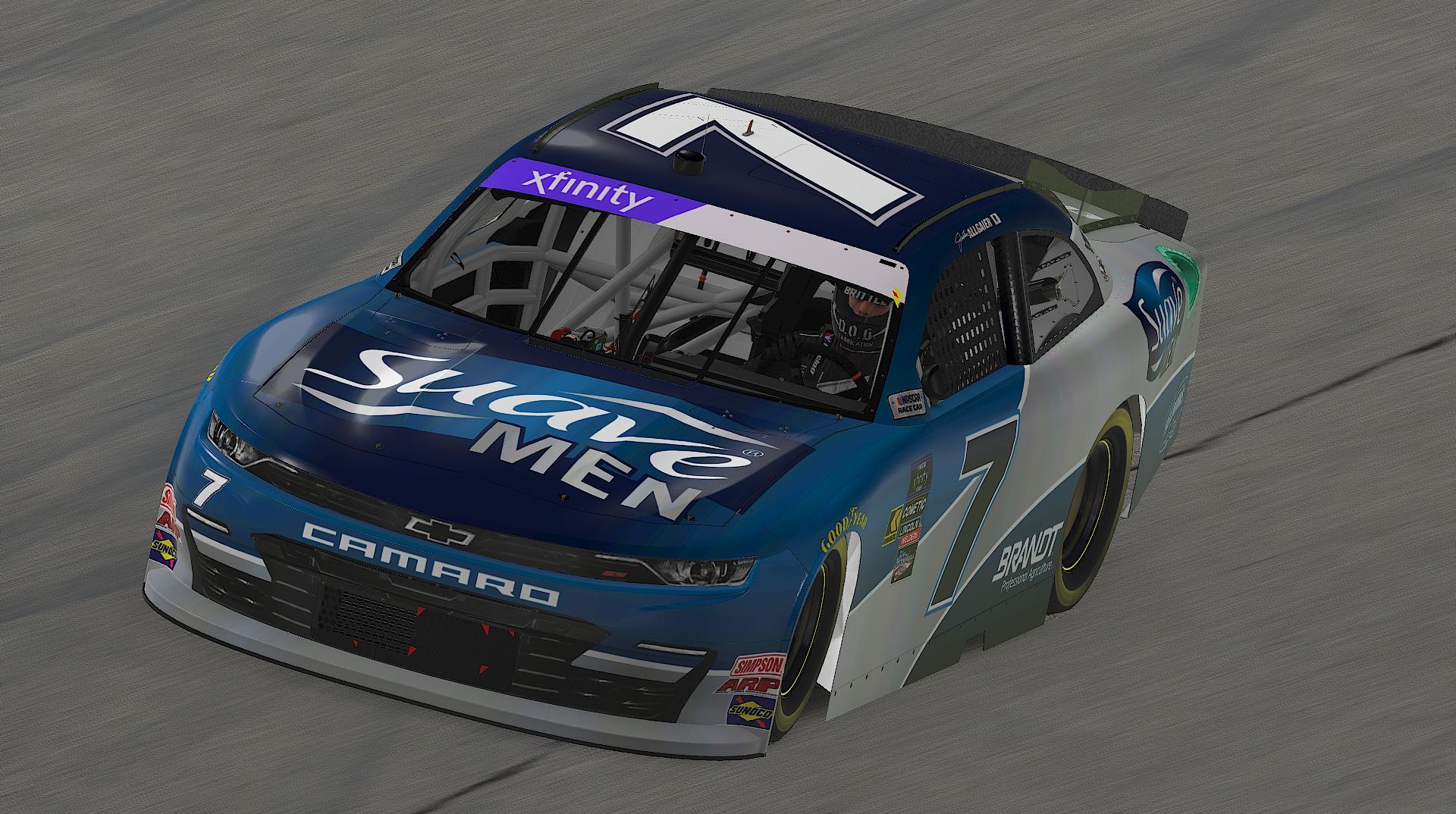 Justin Allgaier Suave Men Concept by Elliott Henderson - Trading Paints