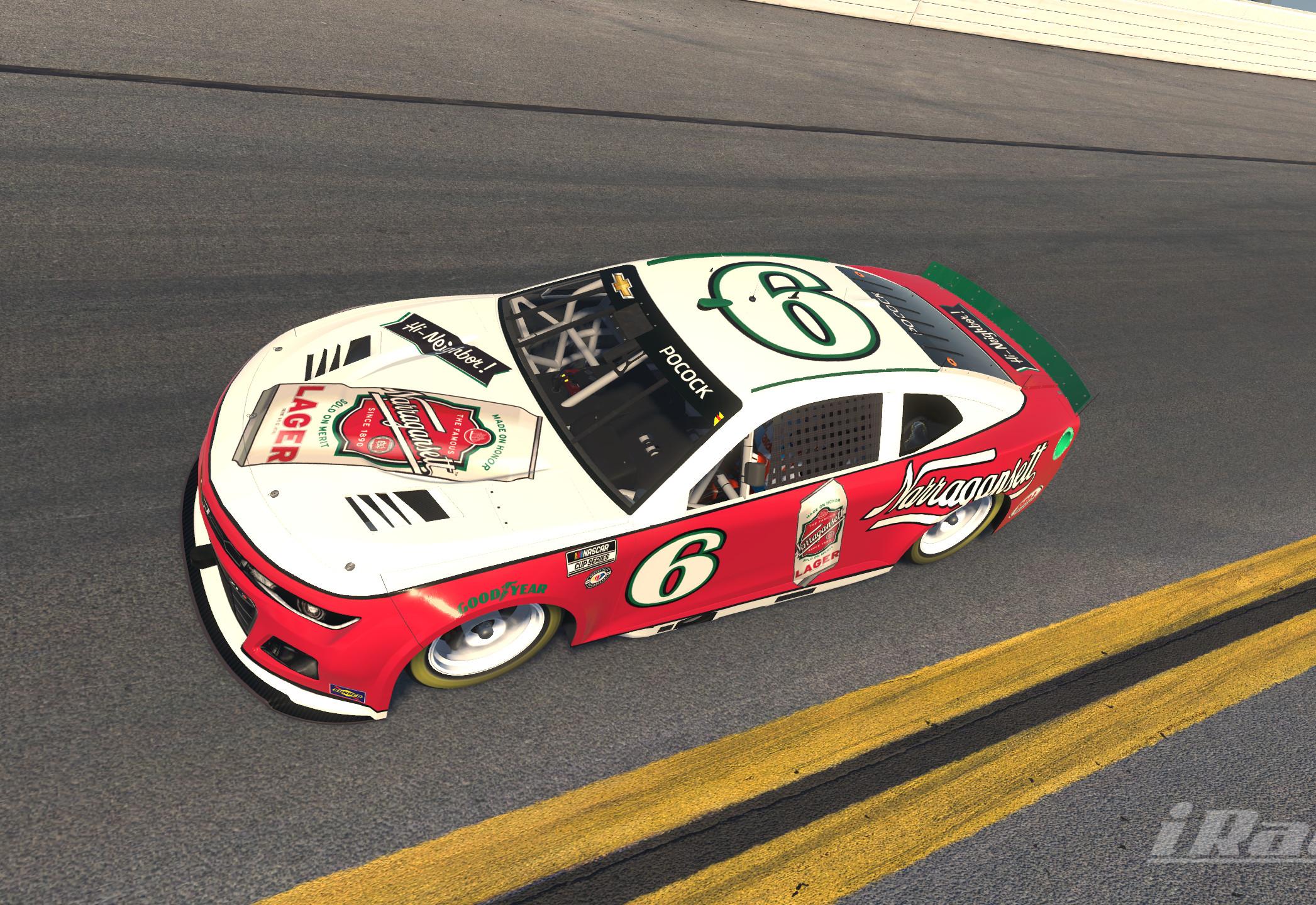 Narragansett Beer Camaro by Caleb Pocock - Trading Paints