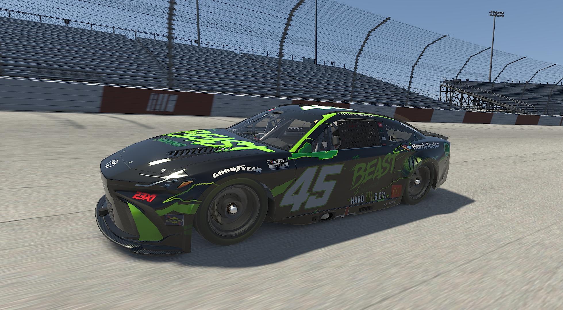 Tyler Reddick 2024 23XI #45 beast all star race by Alex Jones10 ...