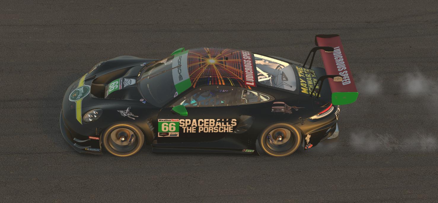 Spaceballs Porsche 992 GT3R IMSA decals by Brendon Philippe - Trading ...