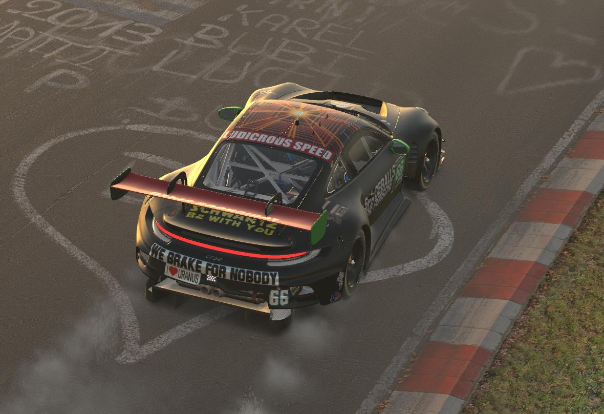 Spaceballs Porsche 992 GT3R IMSA decals by Brendon Philippe - Trading ...