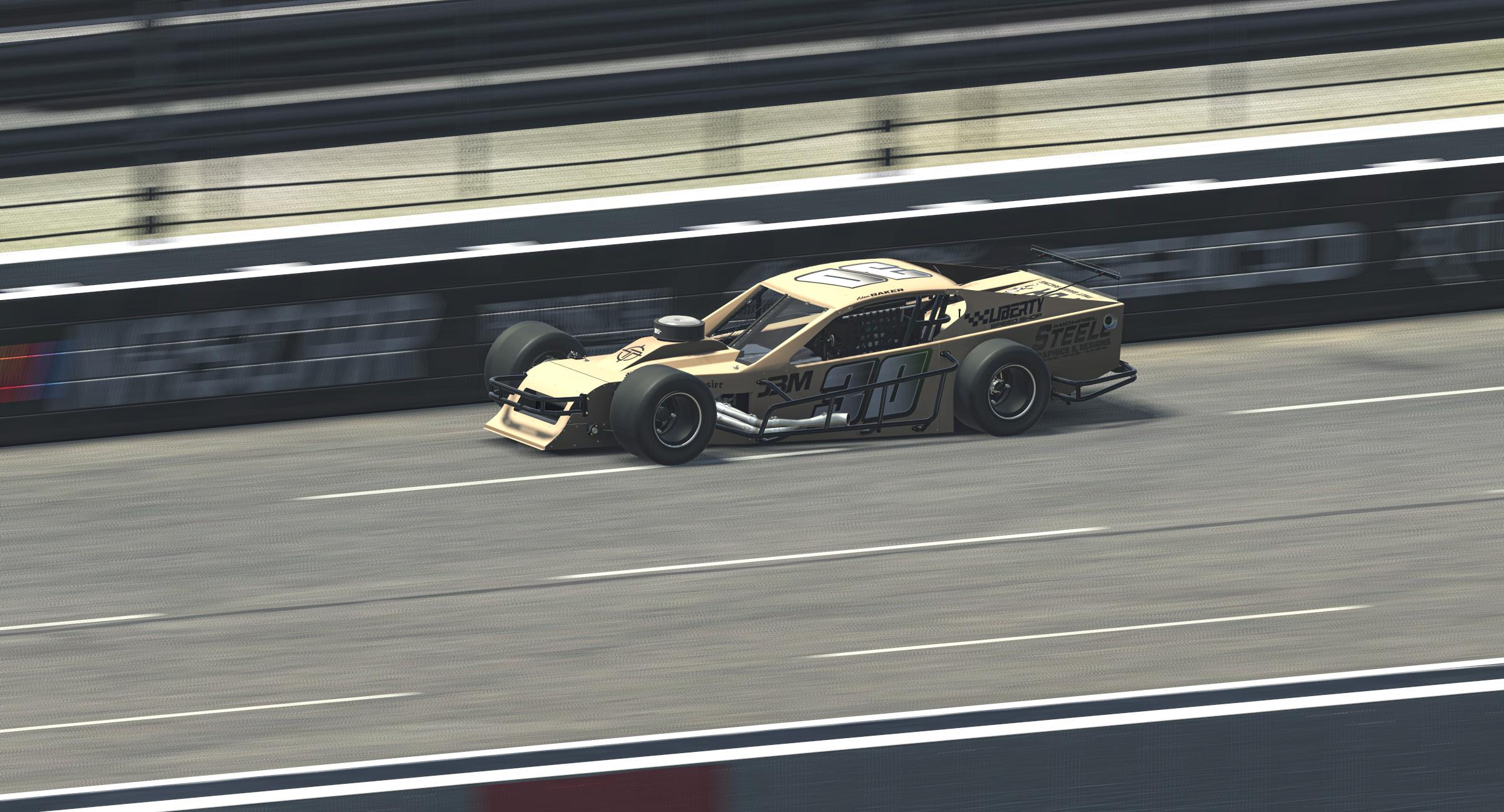 Adam Baker-#30 by Michael J. Steele - Trading Paints