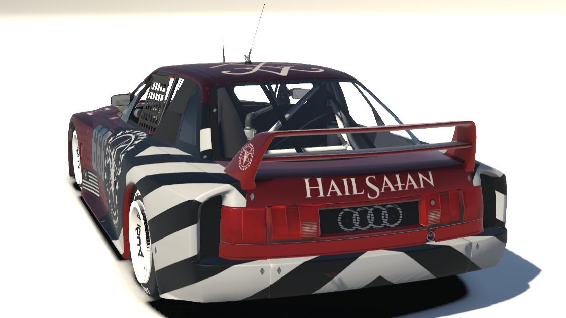 "HAIL SAtAN" RD Audi 90 GTO by Carson C. - Trading Paints