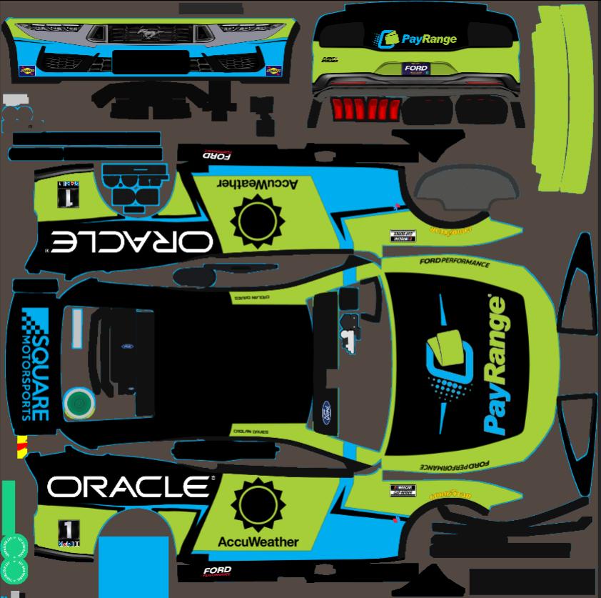 PayRange Next Gen Mustang NIGHT by Caolan D. - Trading Paints