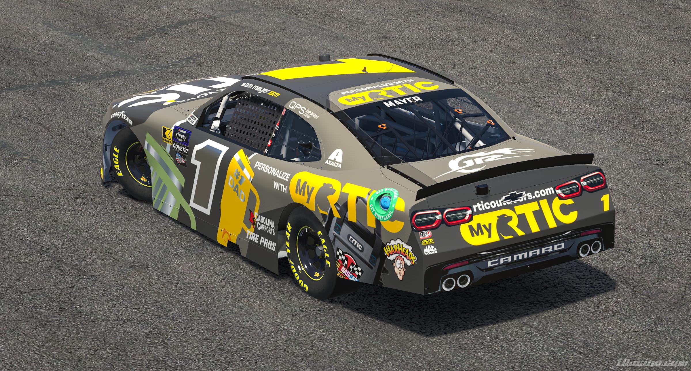 2024 Sam Mayer myRTIC Camaro by Ryan A Williams - Trading Paints