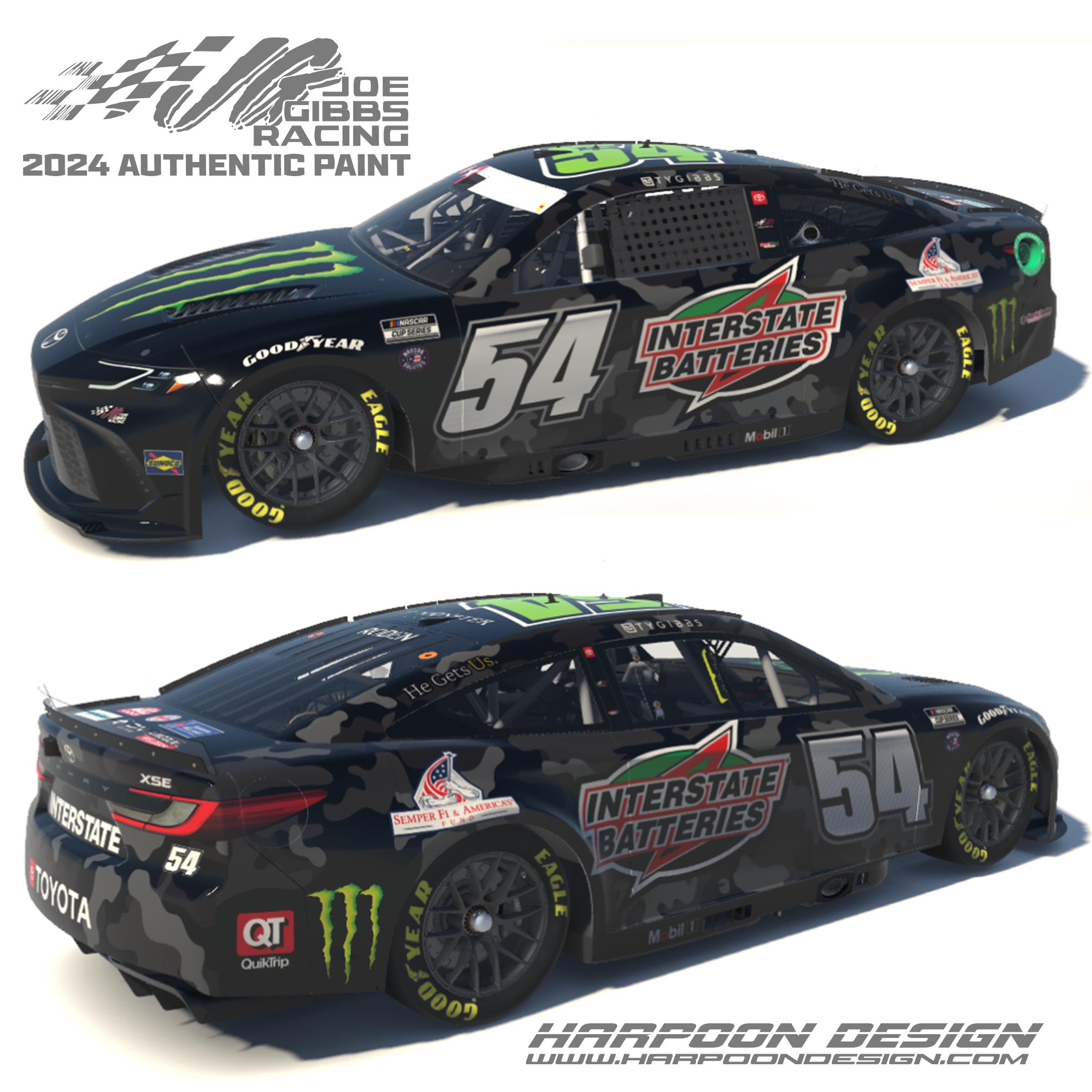 2024 Ty Gibbs Monster Interstste Camry No Num by Brantley Roden ...