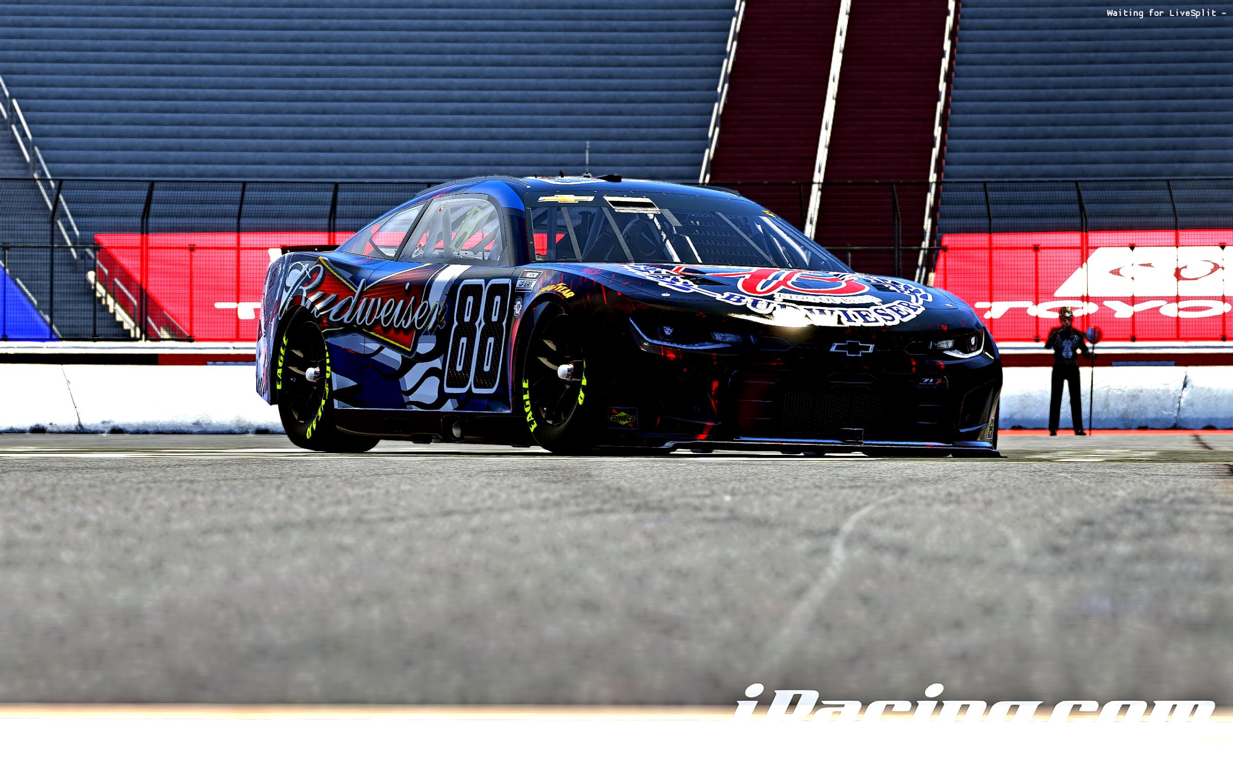 Fictional Dale Jr Budweiser Custom #88 by Jeff Slaughter - Trading Paints