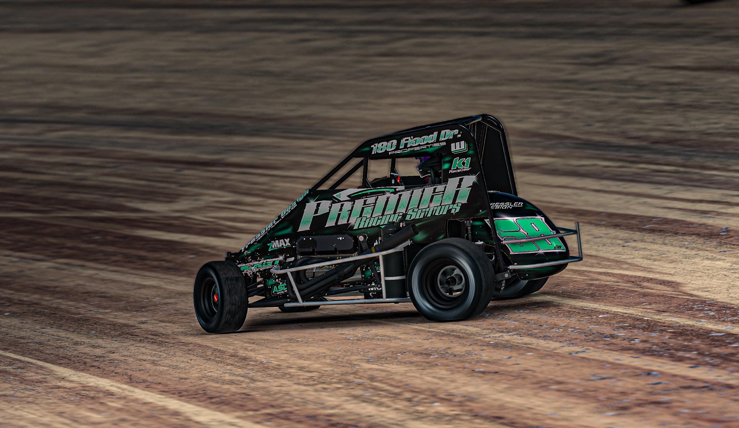 58GB Daniel Dickson- Premier Racing Setups Dirt Midget by Aaron ...