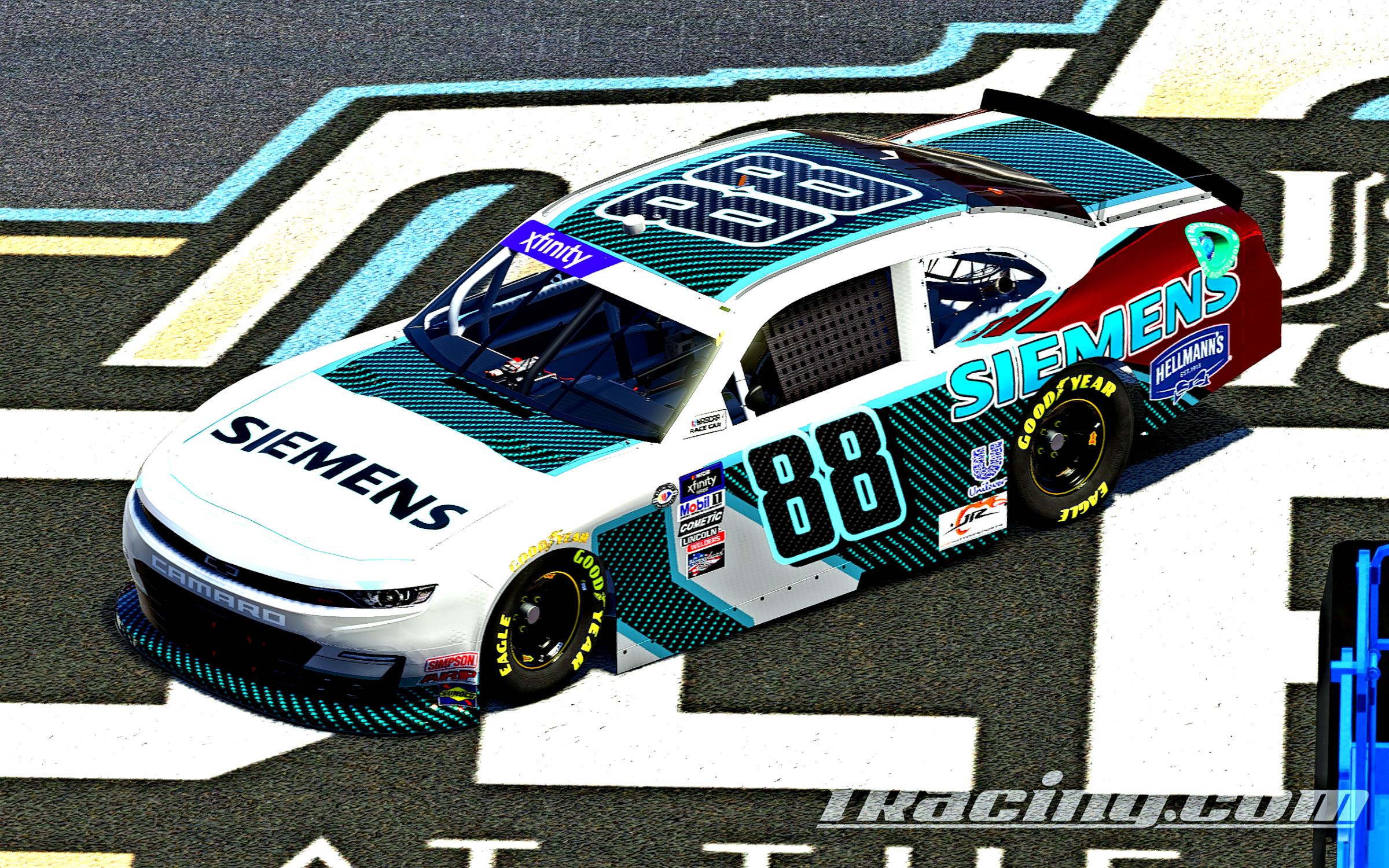 88 Siemens Car by Jeff Slaughter - Trading Paints