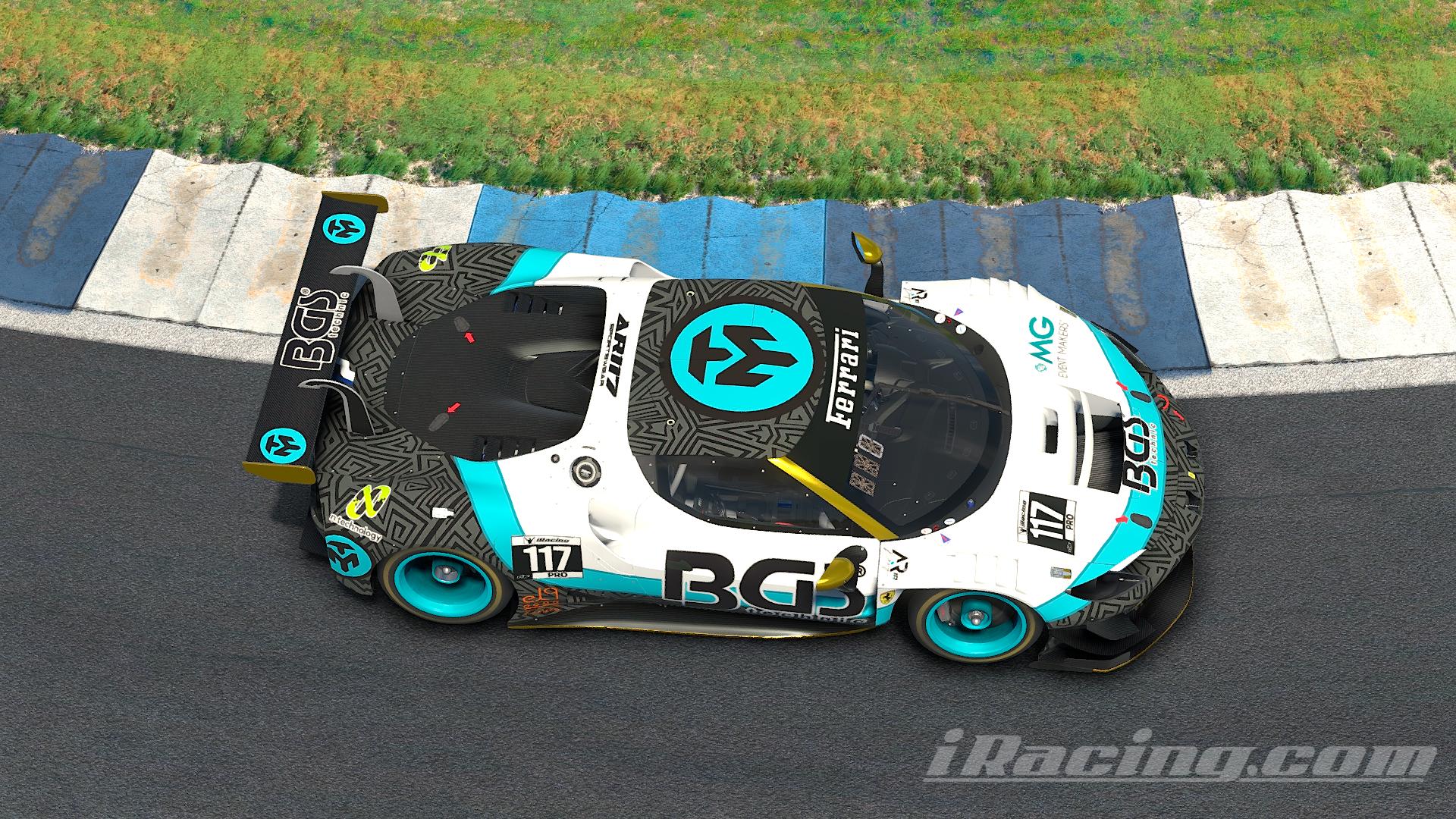 Ferrari GT3 TM GOLD by Arturo Romero - Trading Paints