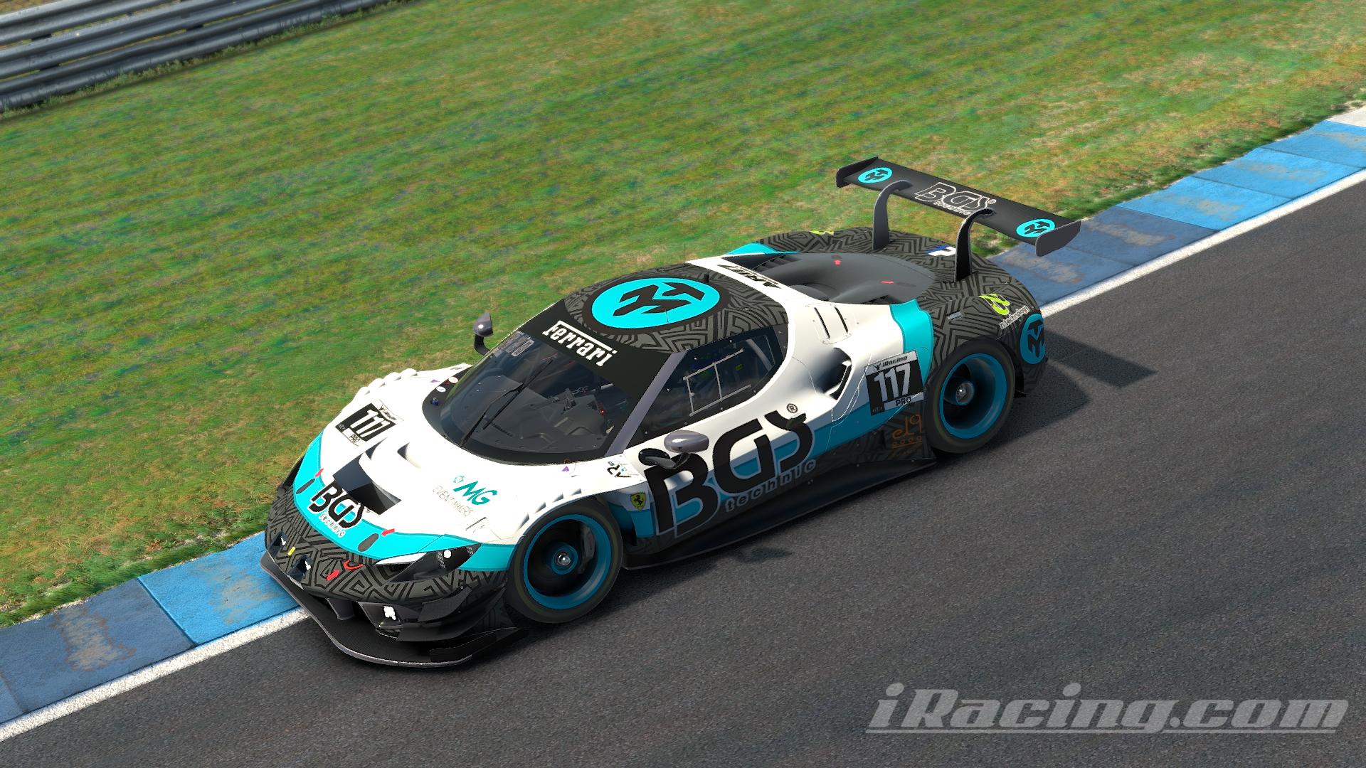 Ferrari GT3 TM SILVER by Arturo Romero - Trading Paints