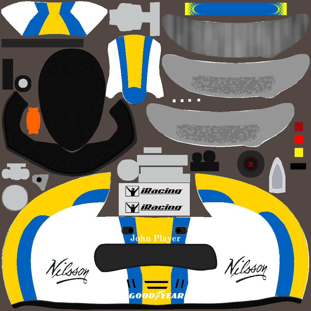 Helmet Gunnar Nilsson by Marcellus Breuning - Trading Paints